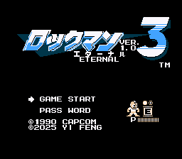 Rockman 3 Eternal (NES) Romhack - RomHack Plaza