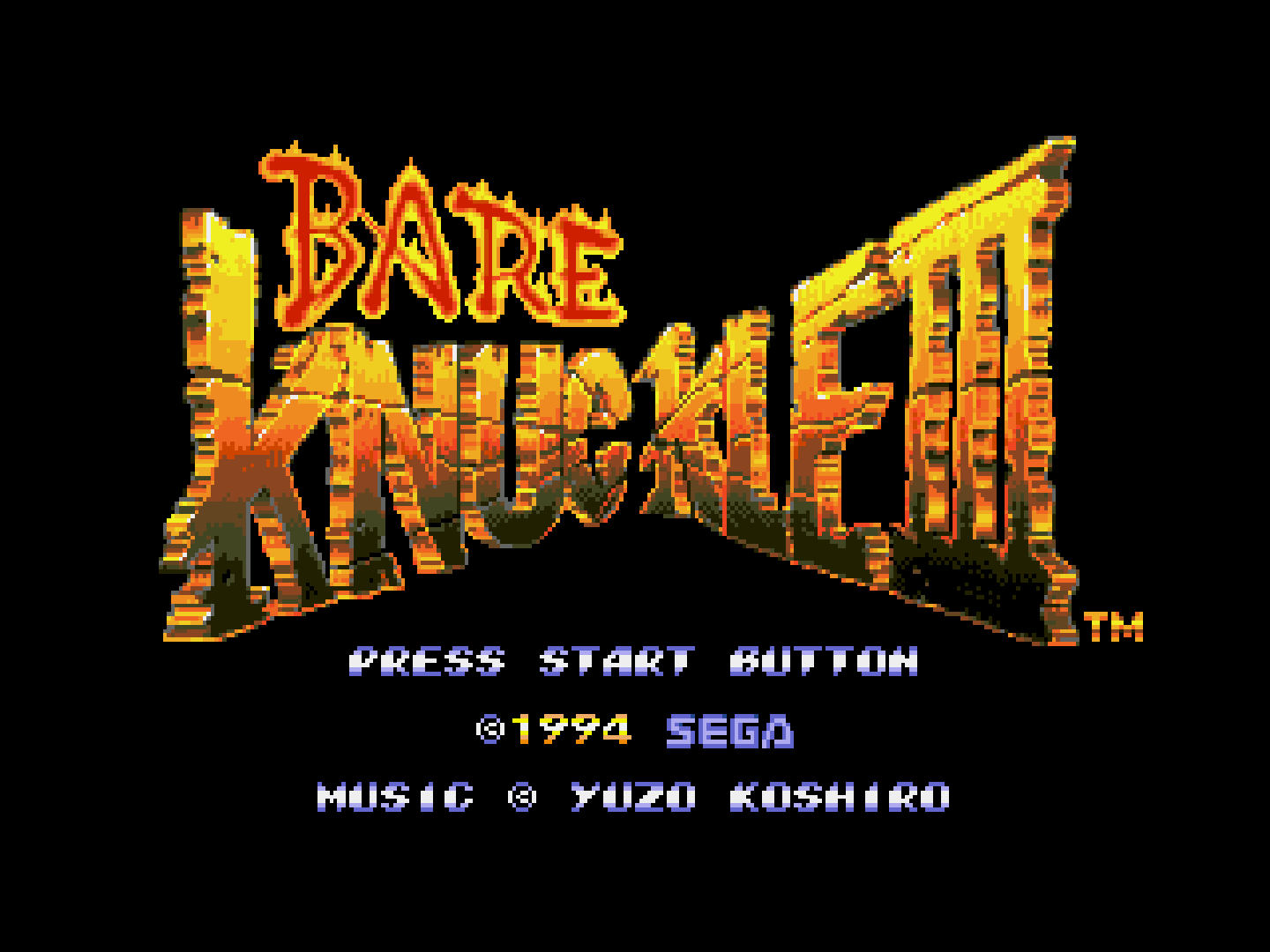 Bare Knuckle III – Definitive Patch (Genesis) Romhack
